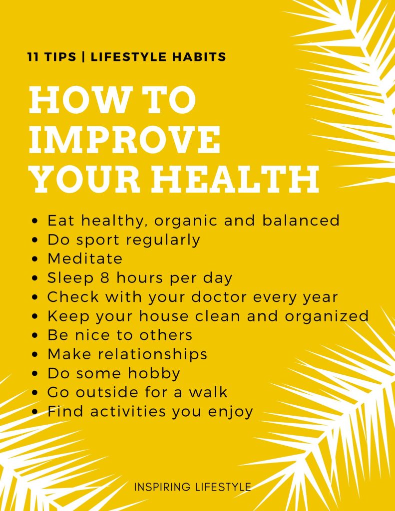 Top Tips for Improving Health and Well-being - Fitness & Blog